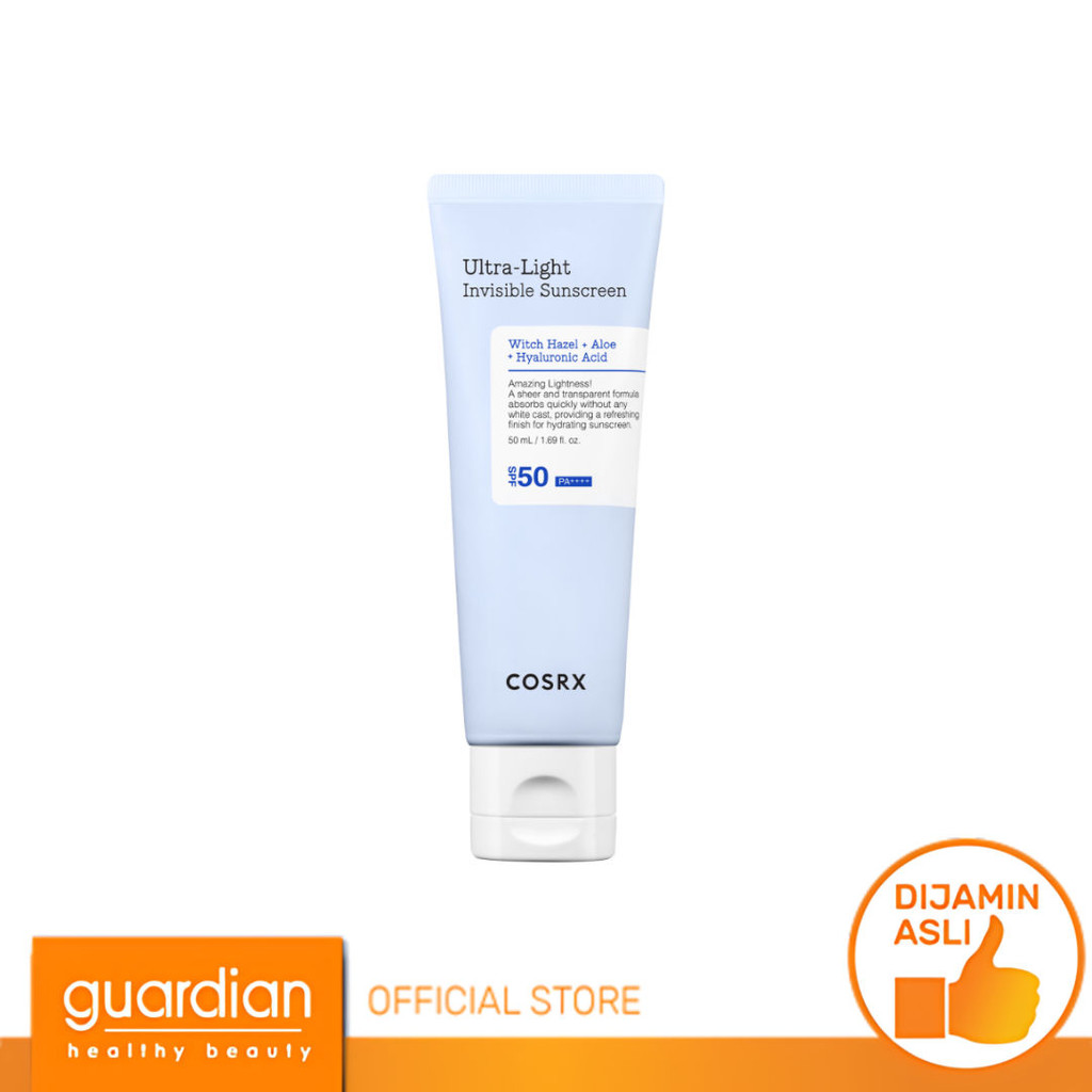 Jual COSRX Ultra Light Invisible Sunscreen SPF50+ PA++++ 50Ml | Shopee Indonesia