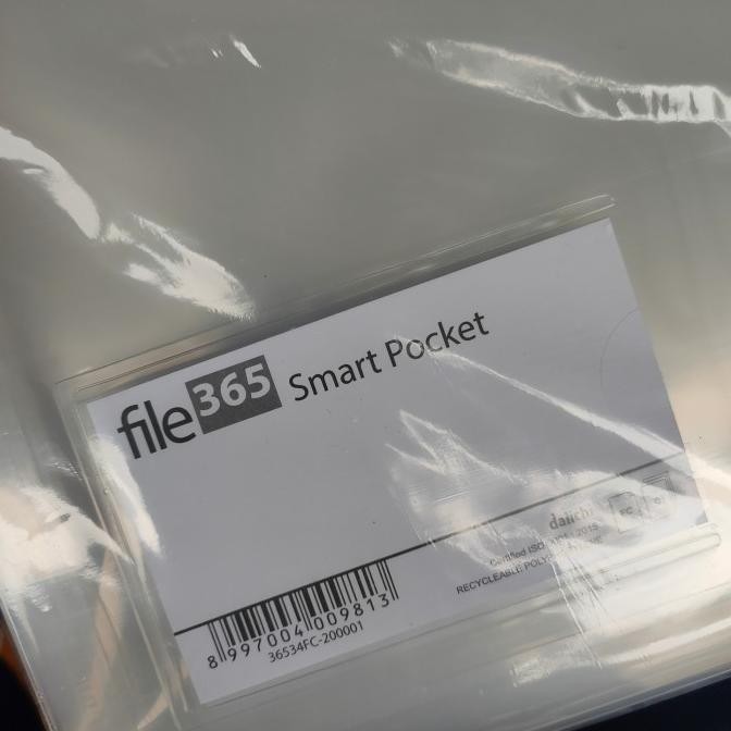 Jual SMART POCKET / MAP KANCING FILE 365 DAIICHI HARGA PER PACK STOK ...
