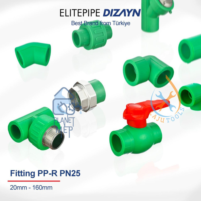 Jual Dizayn Wall Plate Female Elbow Ppr 20Mm X 1/2 Inch | Shopee Indonesia