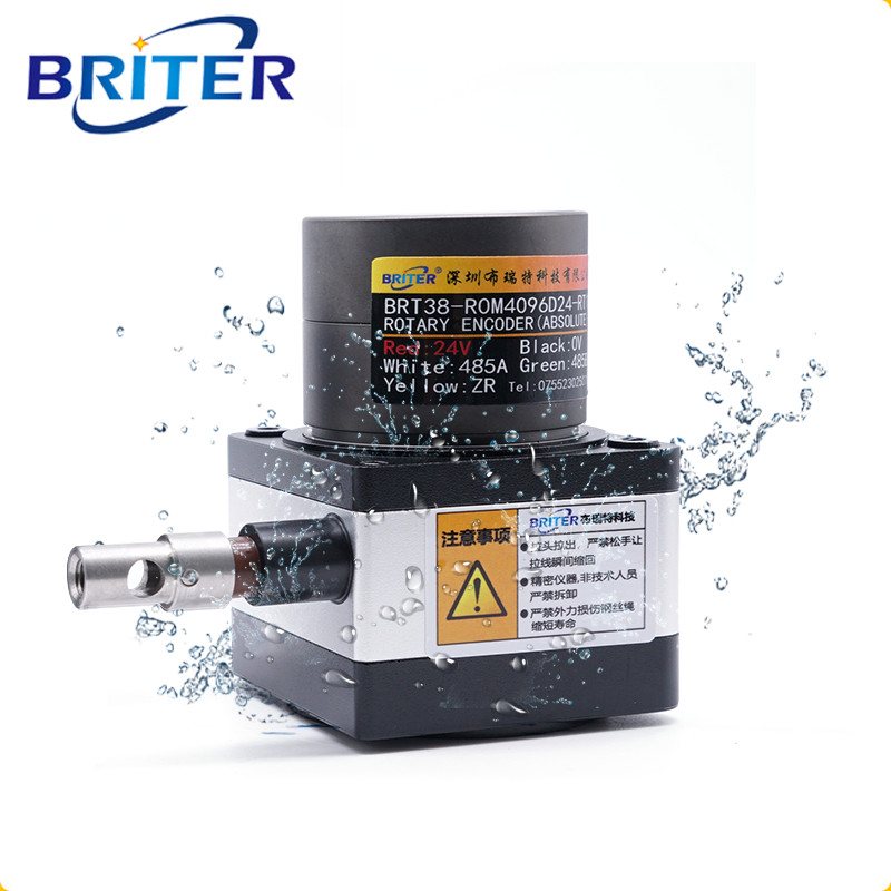 Jual JEBA Waterproof linear displacement position sensor draw wire ...