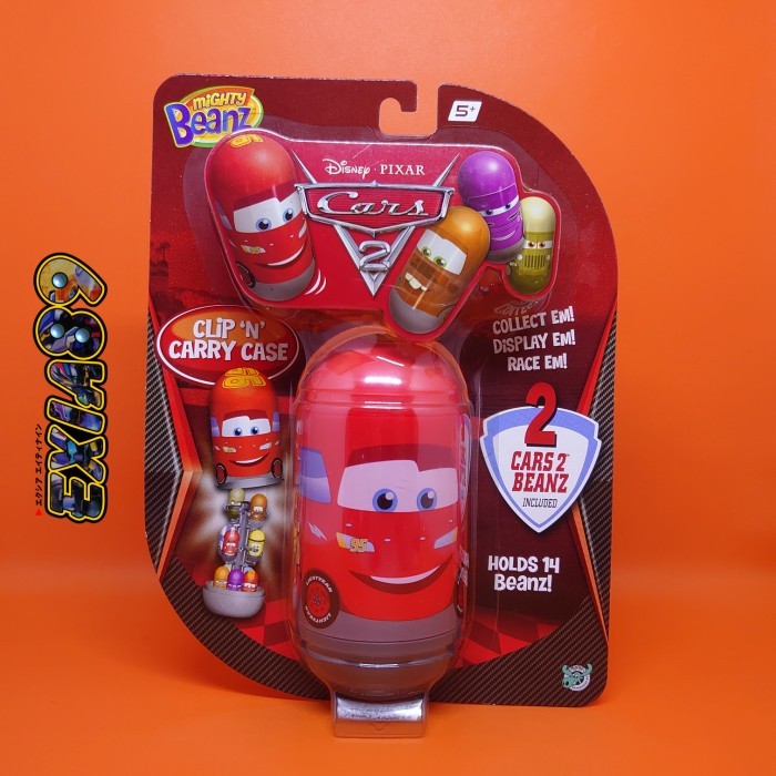 Jual MIGHTY BEANZ DISNEY PIXAR CARS 2 CLIP & CARRY CASE | Shopee Indonesia