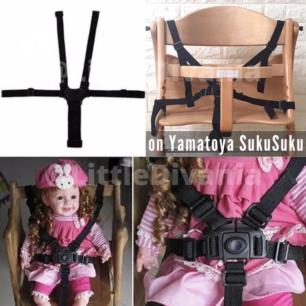 Jual SAFETY Seat Belt Baby Chair Stroller - Seatbelt pengaman kursi makan micro trike yamatoya ...