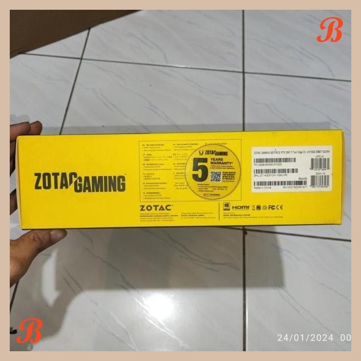 Jual [SRP] DUS BOX VGA ZOTAC RTX 3060 TI TWIN EDGE OC RIGINAL IMEI ...