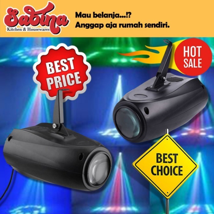 Jual Lampu Sorot Laser Panggung Disco Portable Lightning Sound System ...