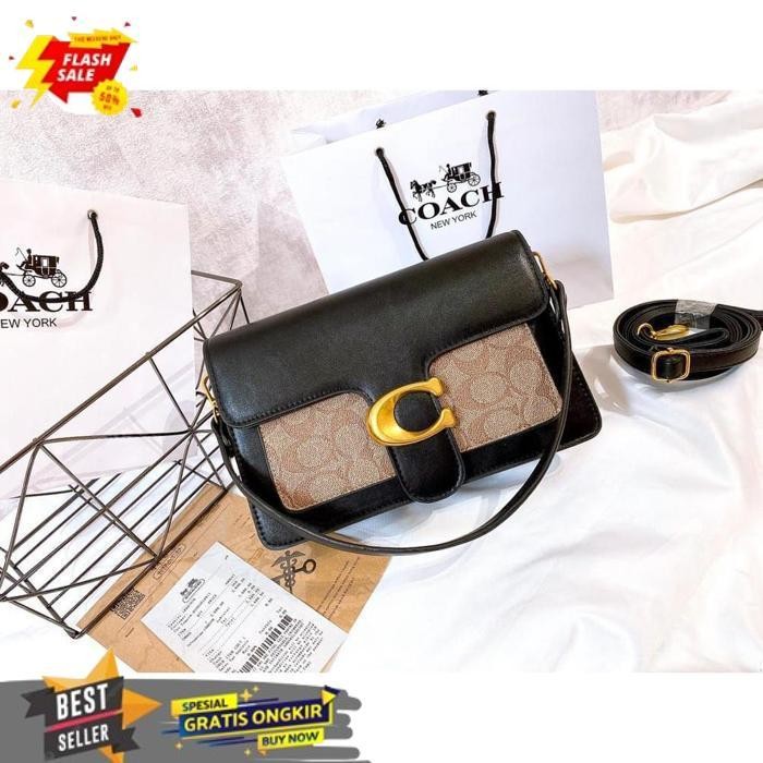 Jual TODAY BISA COD TAS SELEMPANG WANITA CO@H TABBY SHOULDER BAGS 2 ...
