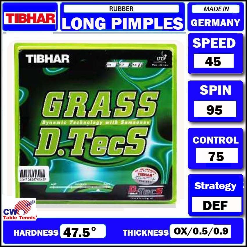 Jual TIBHAR GRASS D.TecS Long Pimples Pips-Out Karet Tenis Meja Karet Pingpong |biFhypL9 ...