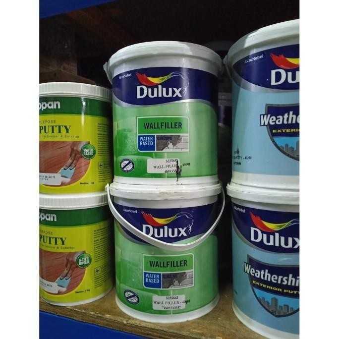 Jual Cat Dempul Plamir Tembok Wall Filler Interior Dulux Galon 3.5 Kg 4 ...