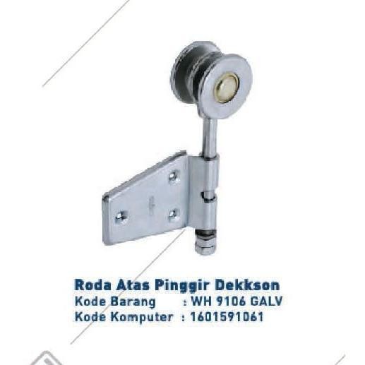Jual RODA ATAS GIR DEKKSON WH 9106 GALV RODA UJUNG ATAS PINTU GARASI ...
