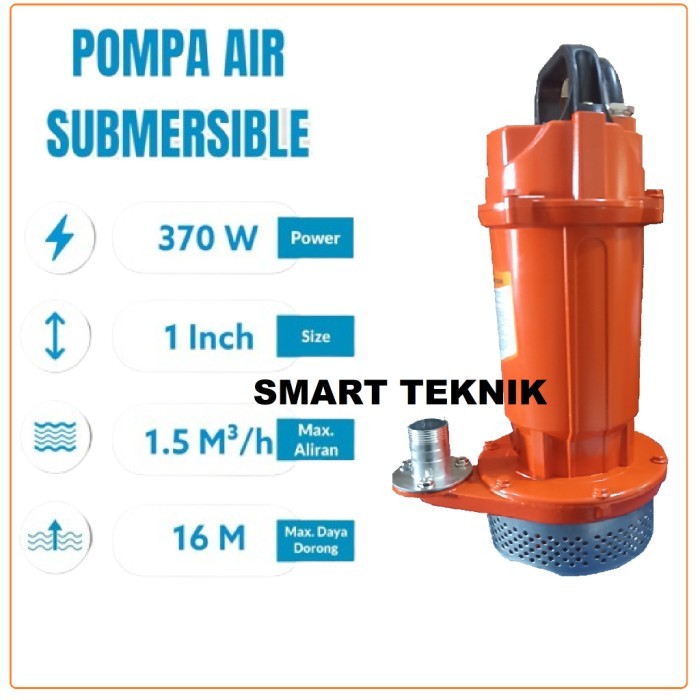 Jual Pompa Celup Air Kotor Submersible Pump 1 inch POMPA CELUP KOLAM | Shopee Indonesia