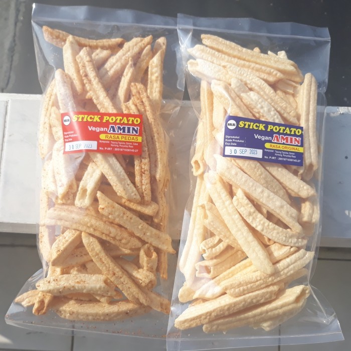 Jual Ina - Snack Stik Kentang - Stick Potato Amin Vegan Vegetarian Dan ...