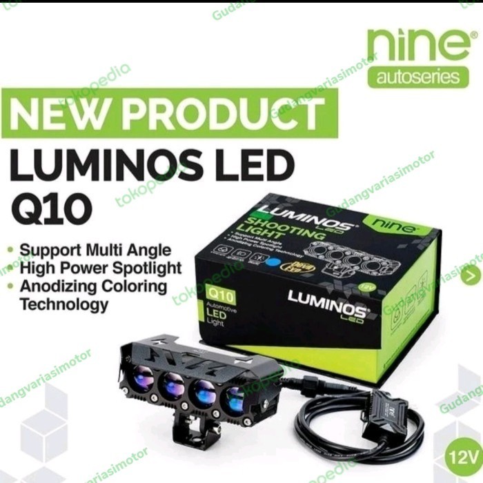 Jual Luminos Led Q10 Harga Satuan, Lampu Laser Super Terang, Devil ...
