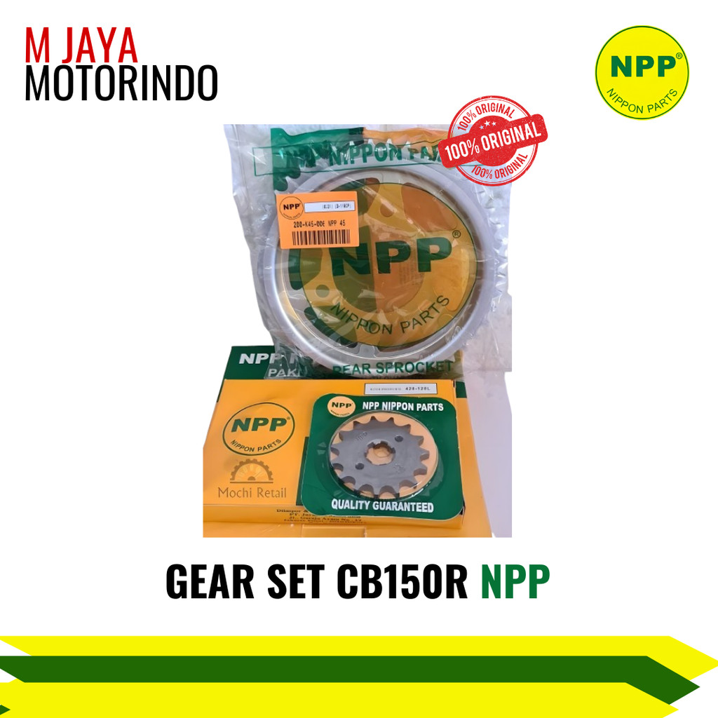 Jual Gear Set NPP CB150R Full Set | Shopee Indonesia