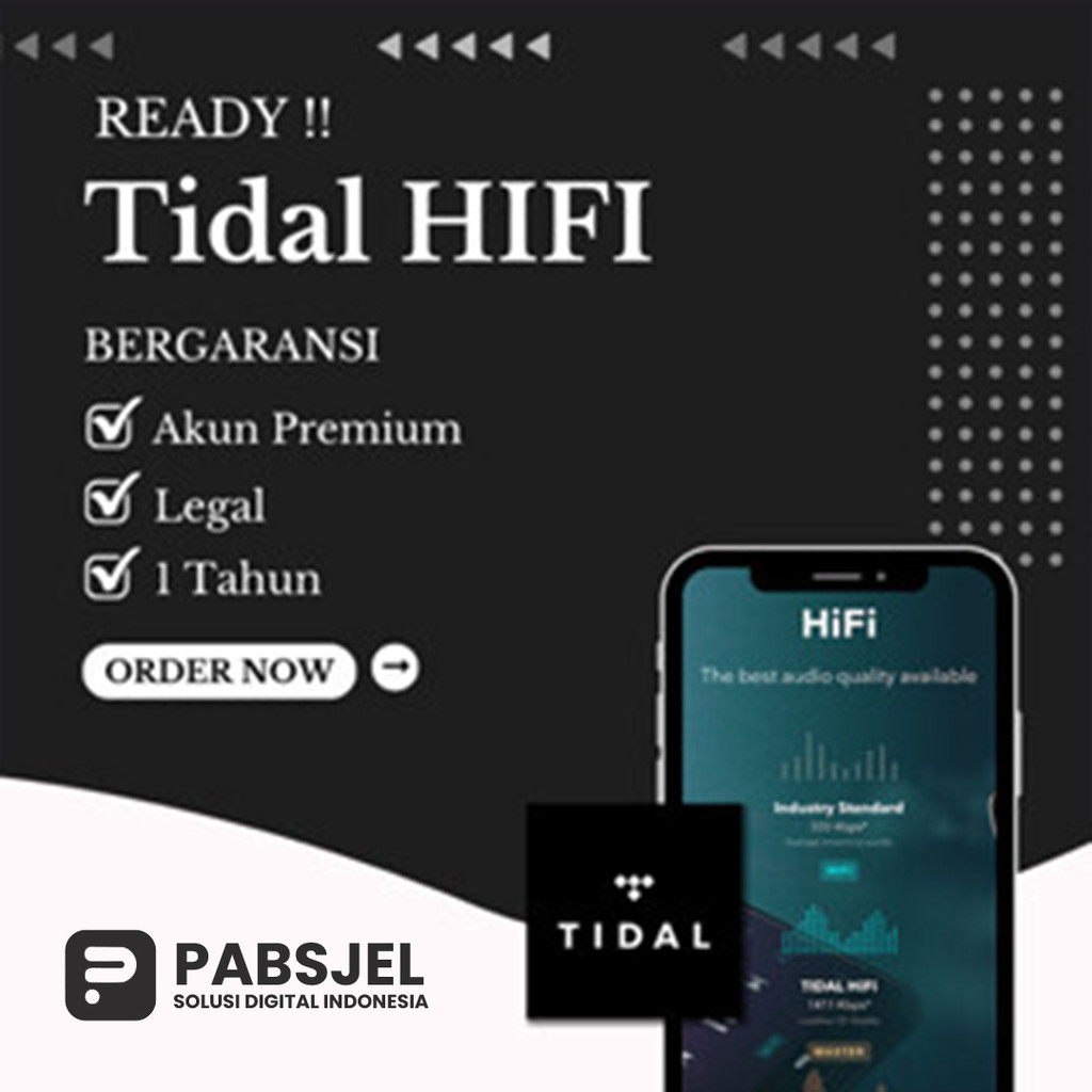 Jual Tidal Hifi Plus Master Premium 1 Tahun Full Garansi Termurah ...