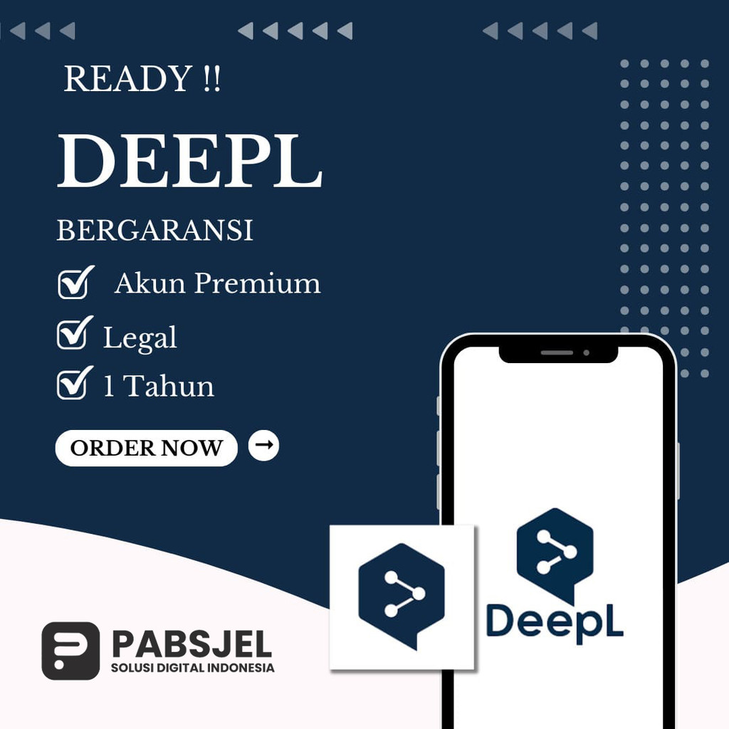 Jual Deepl Pro Privat Account Advance + Write Pro 1 Tahun | Shopee Indonesia