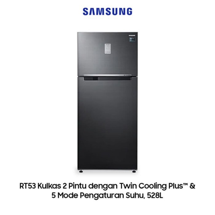 Jual Samsung RT53 RT53K6231BS/SE Digital Inverter Kulkas 2 Pintu 528L ...