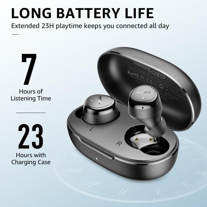 Jual Sale Tozo Agile Solo True Wireless Bluetooth Support App Tozo 16 Eq Setting Earphone ...