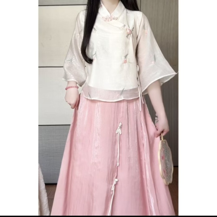 Jual Hanfu Wanita Dress Imlek Cosplay Baju Gaun Tradisional China ...
