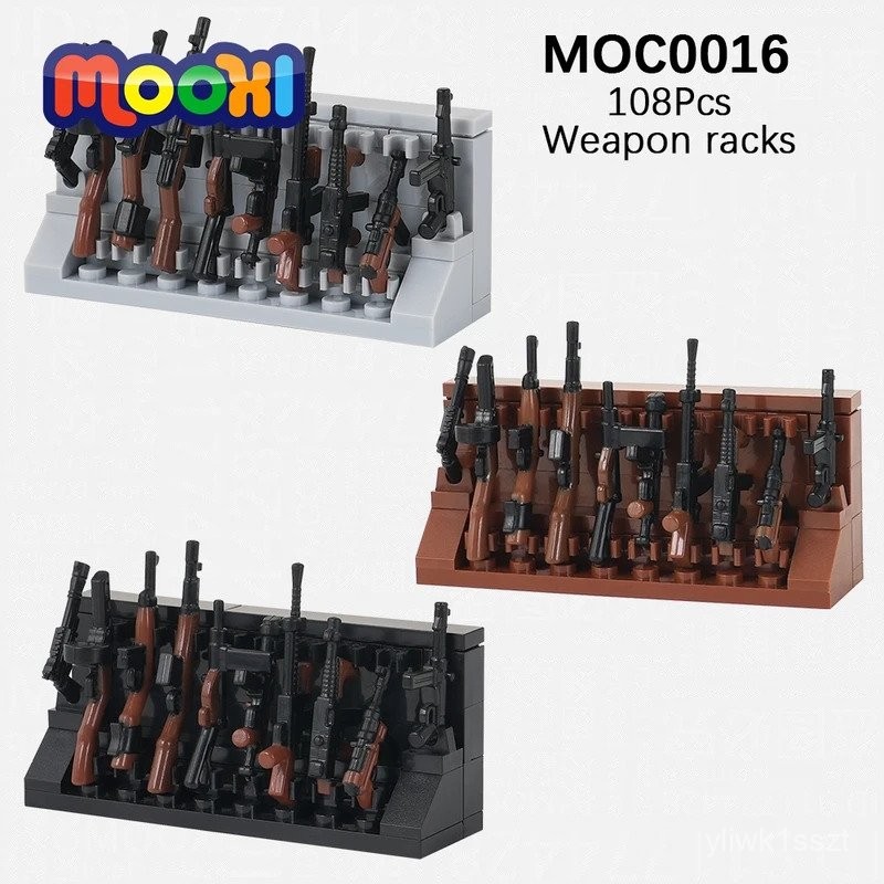 Jual MOOXI Pcs Nowadays War Building The Bricks Toy Show Case The Model ...