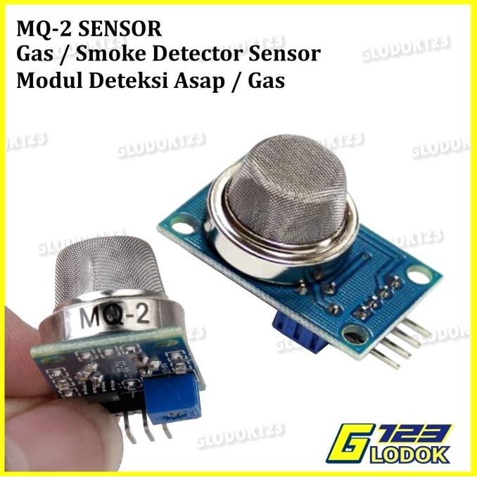 Jual MQ-2 MQ2 Sensor Deteksi Asap Gas Elpiji LPG Buthane Hydrogen ...