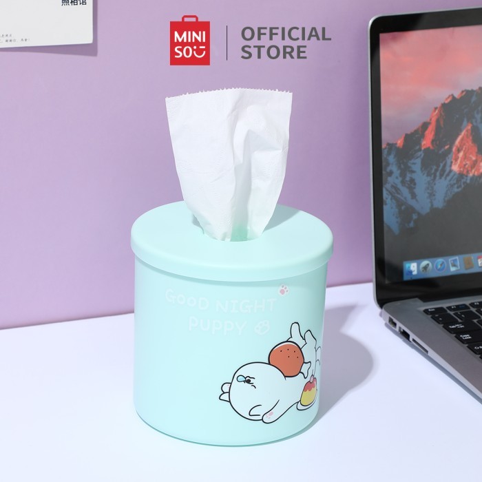 Jual DISKON MINISO ANAK KUCING DAN ANAK ANJING KOTAK TISU TEMPAT TISU ...