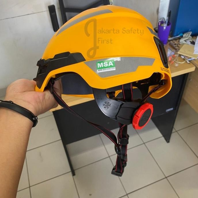 Jual Helm Safety Msa Climbing H1 Trivent Original Warna Kuning - Sni ...
