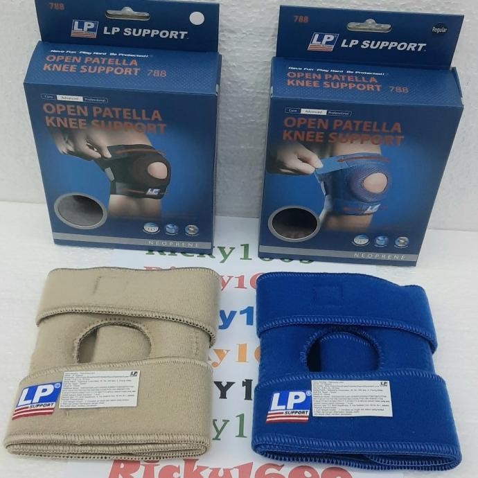 Jual KNEE SUPPORT LP 788 /OPEN PATELLA KNEE SUPPORT 788 / NEOPRENE ...