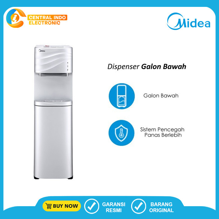 Jual Midea Dispenser Galon Bawah Yd-1634W | Shopee Indonesia