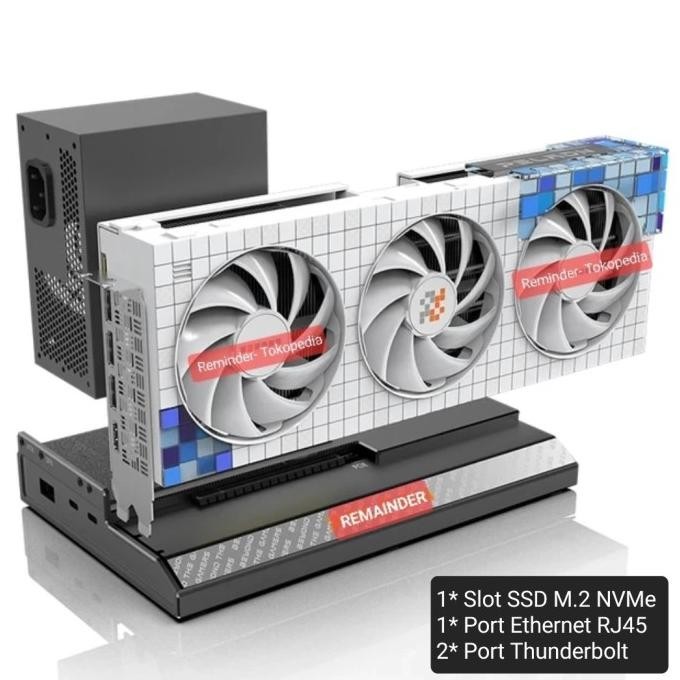 Jual TERMURAH - EGPU Thunderbolt 3/4/5 USB4 - Enclosure M.2 NVMe ...