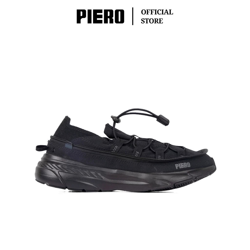 Jual PIERO SEPATU SNEAKERS PRIA JOGGER V54 MOCTRAIL BLACK DARK GREY ...