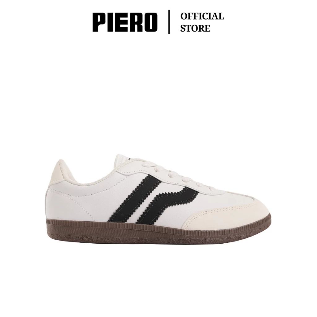 Jual PIERO SEPATU SNEAKERS PRIA GRAND LONDON WHITE RAVEN BROWN ...