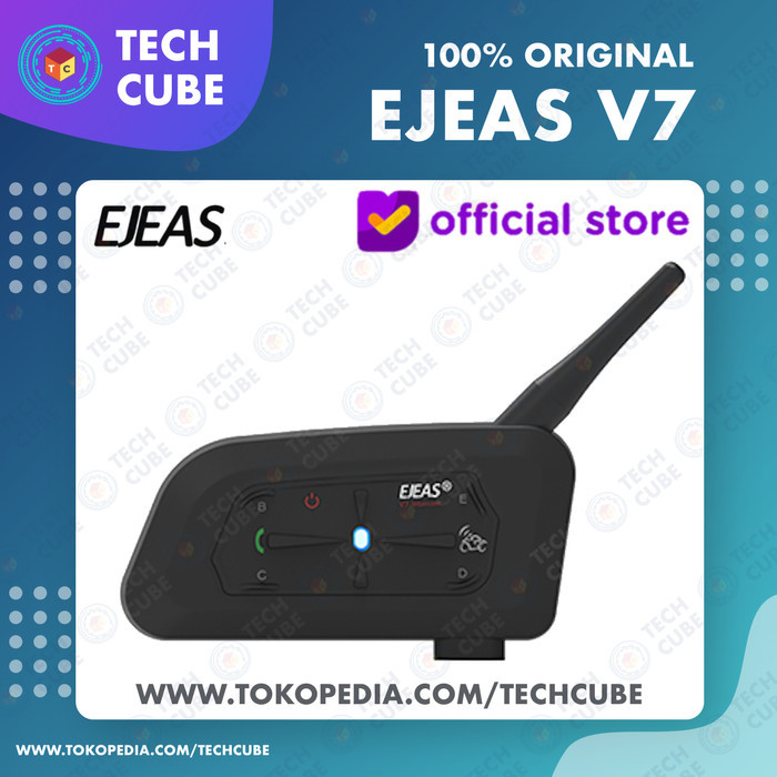 Jual Sale Ejeas V7 Bluetooth Intercom Helm 7 Rider Headset Alt V6 Pro Q7 Q2 | Shopee Indonesia