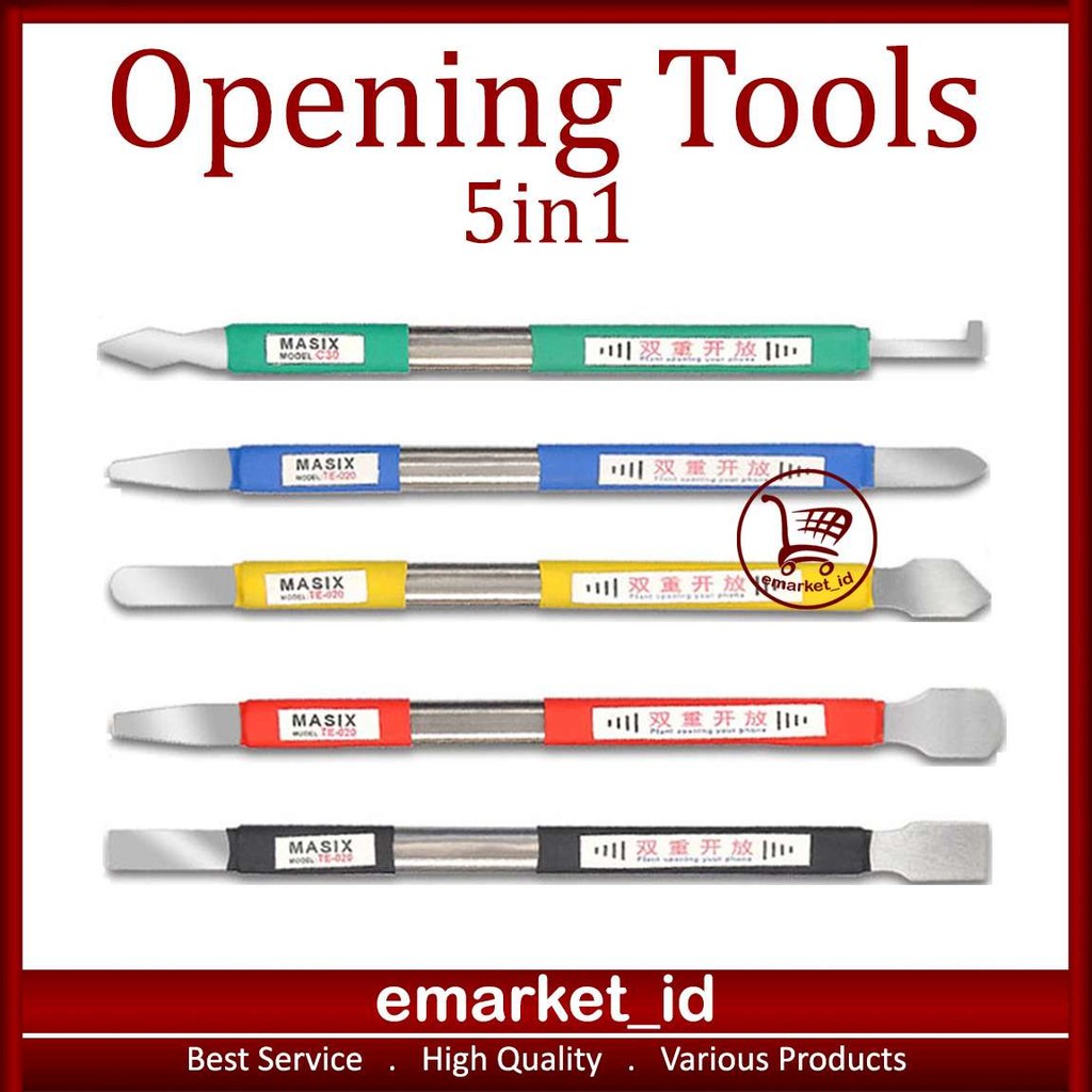 Jual EM Besi Congkel CPU 5in1 AB48x / Pisau Opening Tools LCD IC EMMC ...