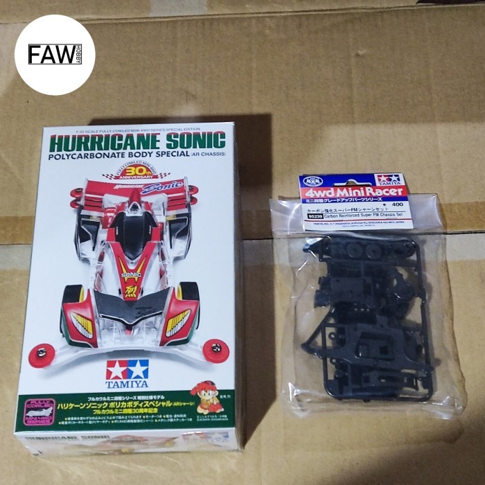 Jual Tamiya SFM Carbon 95239 bundle Tamiya Hurricane Sonic 30th ...