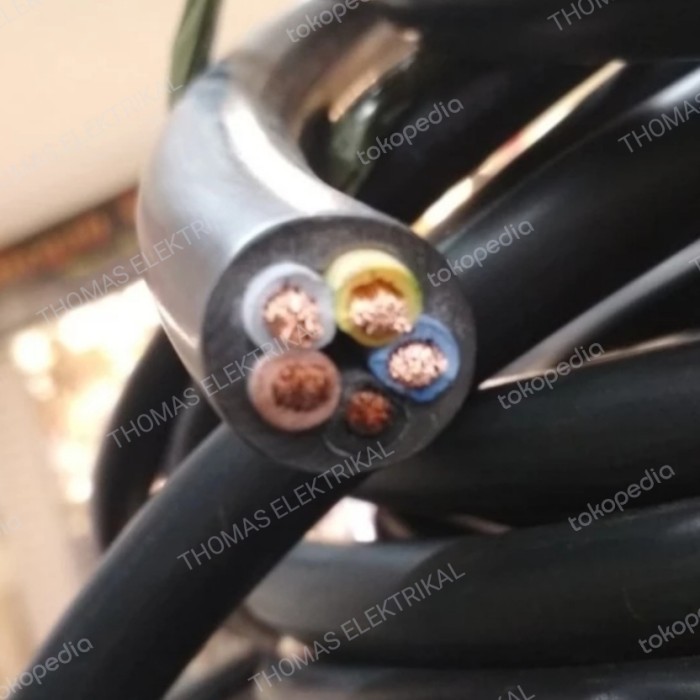 Jual kabel NYYHY 5x6mm Kabelmetal NYY Flexible kabel serabut 5x6mm ...
