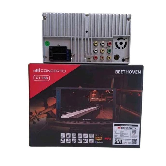 Jual Miliki Head Unit Mp5 Concerto Layar 7 Inch Bethoven Ct 168 ...