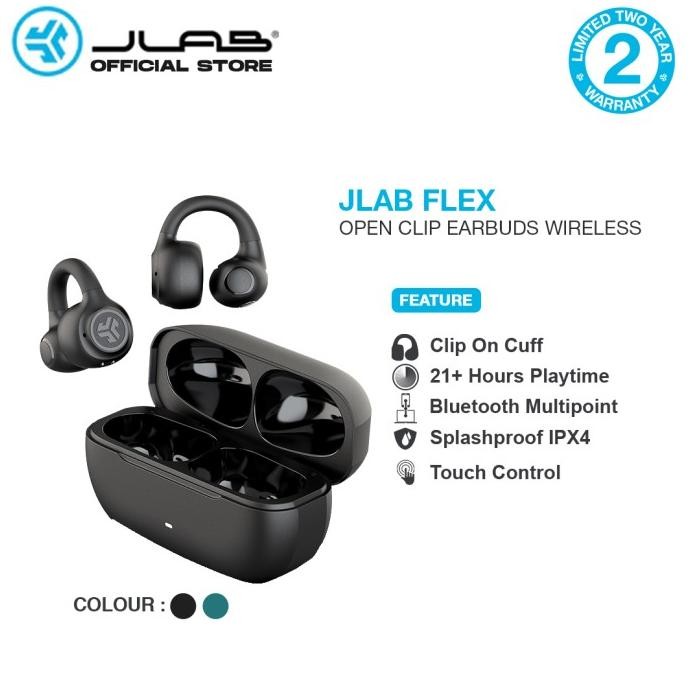 Jual Jlab Flex Open Clip Wireless Earbuds Bluetooth Tws True Wireless ...
