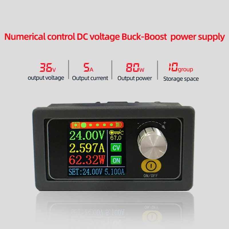 Jual XYS3580 DC-DC Buck Boost Converter CC CV 0.6-36V 5A Step Down/Up ...