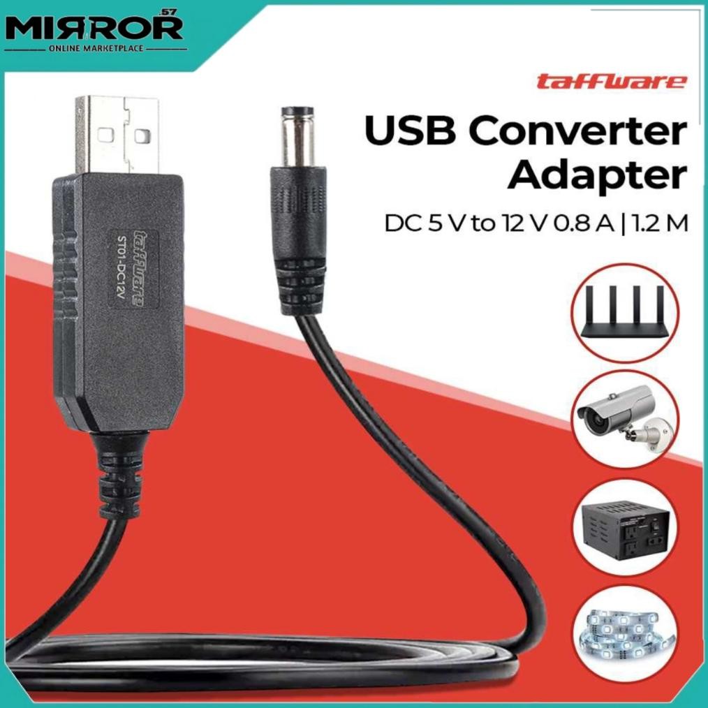 Jual Kabel Converter Modem Orbit / Router Ke Power Bank Dc Ke Usb Dc 5V ...