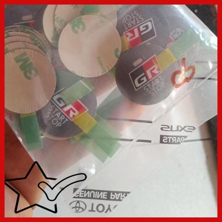 Jual [HCM] EMBLEM LOGO GR ENGINE STAR STOP ORIGINAL | Shopee Indonesia