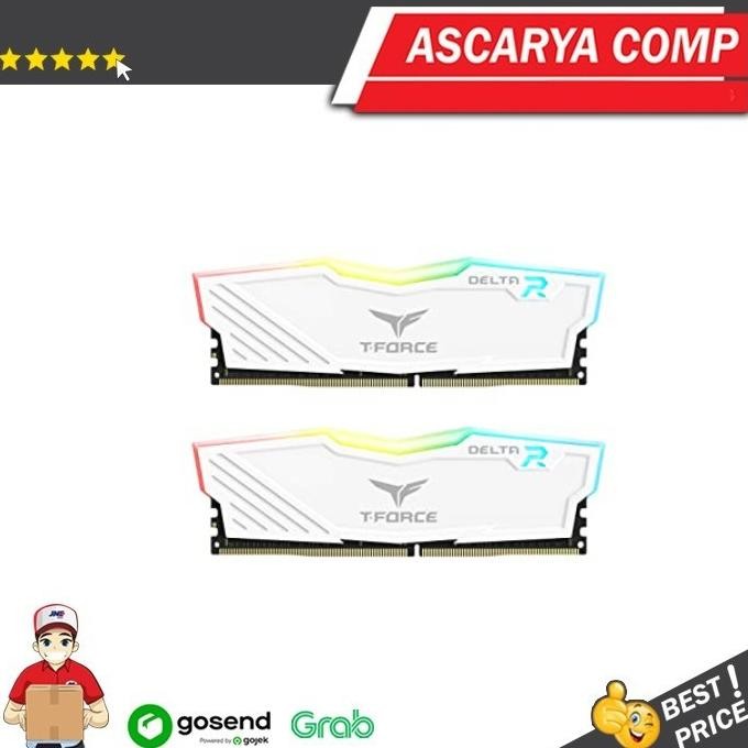 Jual CO Team Memory Delta Tforce RGB 2x8GB PC 3600 DDR4 | Shopee Indonesia