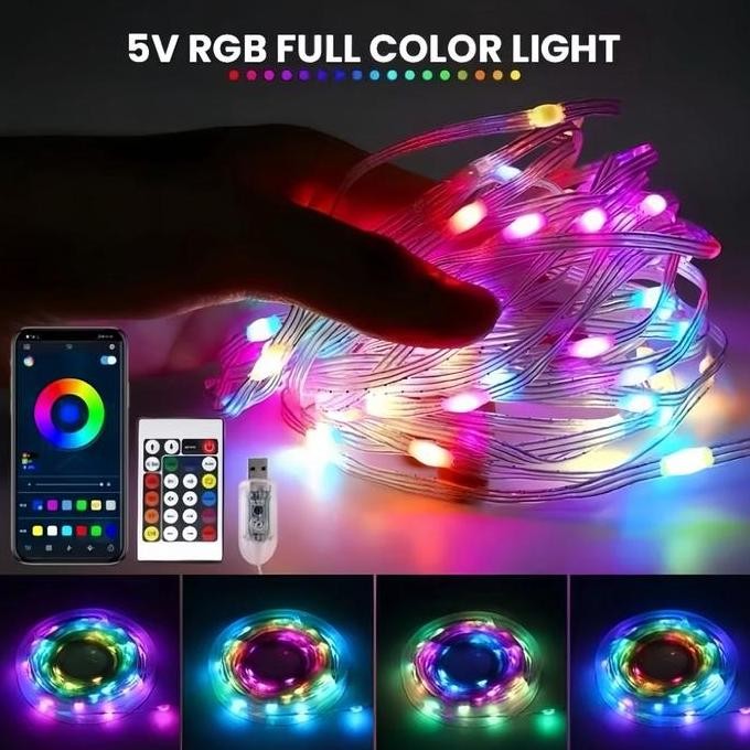 Jual Lampu - Pplus Led Lampu String Hias 5V Led Strip Rgb Runing ...
