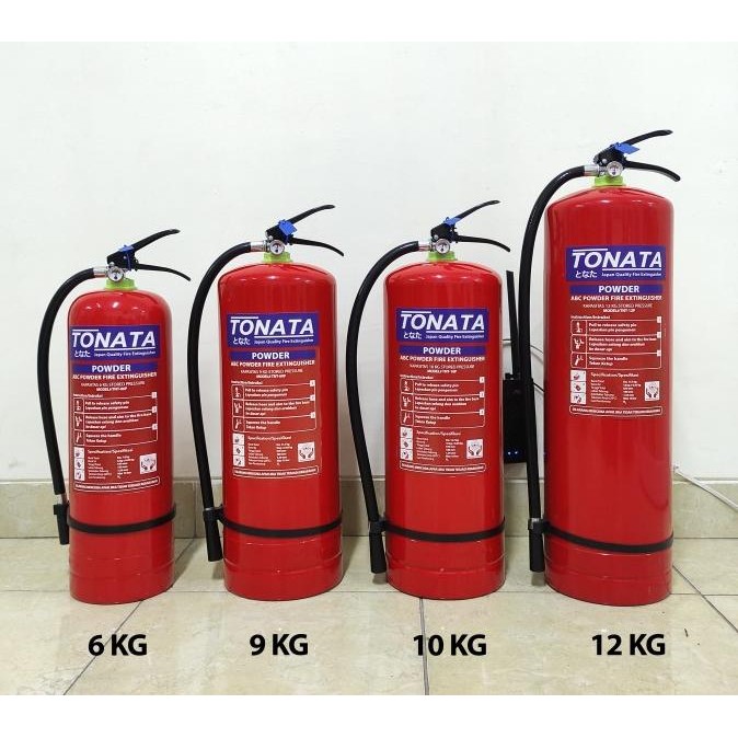 Jual Produk Baru!! Apar Abc Powder 10 Kg Tonata / Set Komplit | Shopee Indonesia