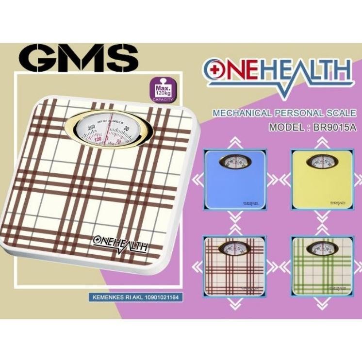 Jual Timbangan Badan Manual Gea Onehealth El Tebal Br 9015 B | Shopee ...