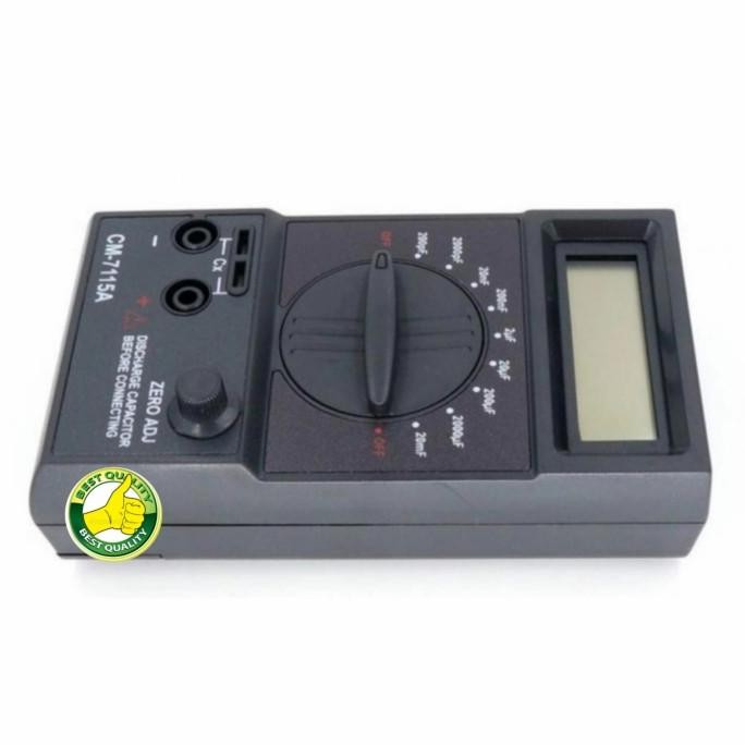 Jual BEBAS ONGKIR - DV Capacitor Tester CM7115A / Capacitance Meter ...