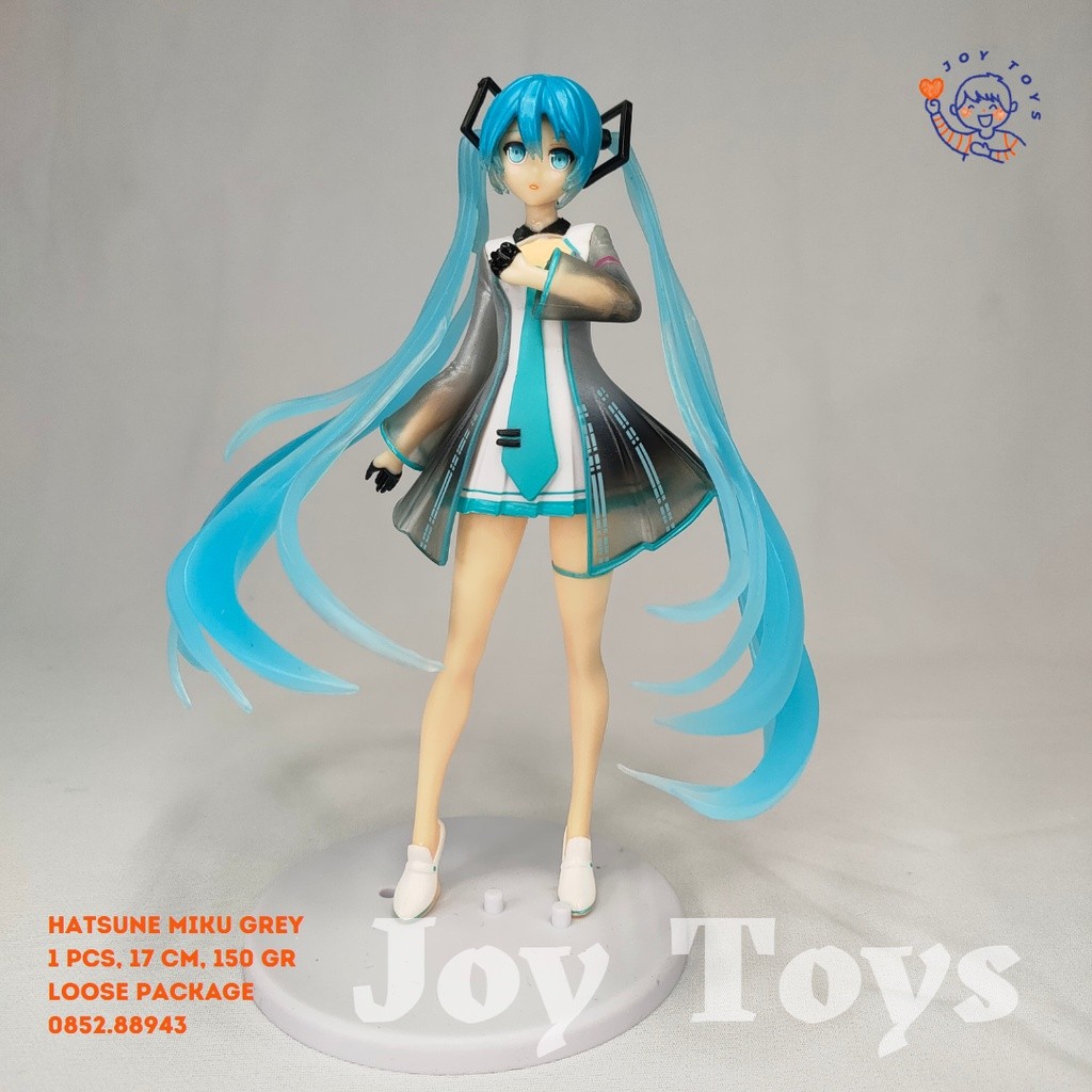 Jual HATSUNE MIKU GREY 1 PCS VOCALOID FIGURINE | Shopee Indonesia