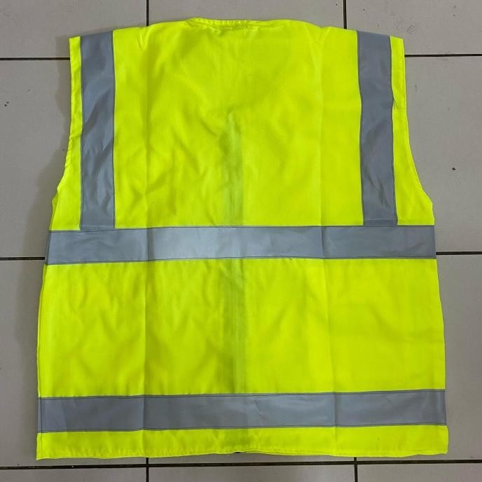 Jual Rompi Safety Drill Hijau Stabilo Proyek+Logo K3 Dan Bendera ...