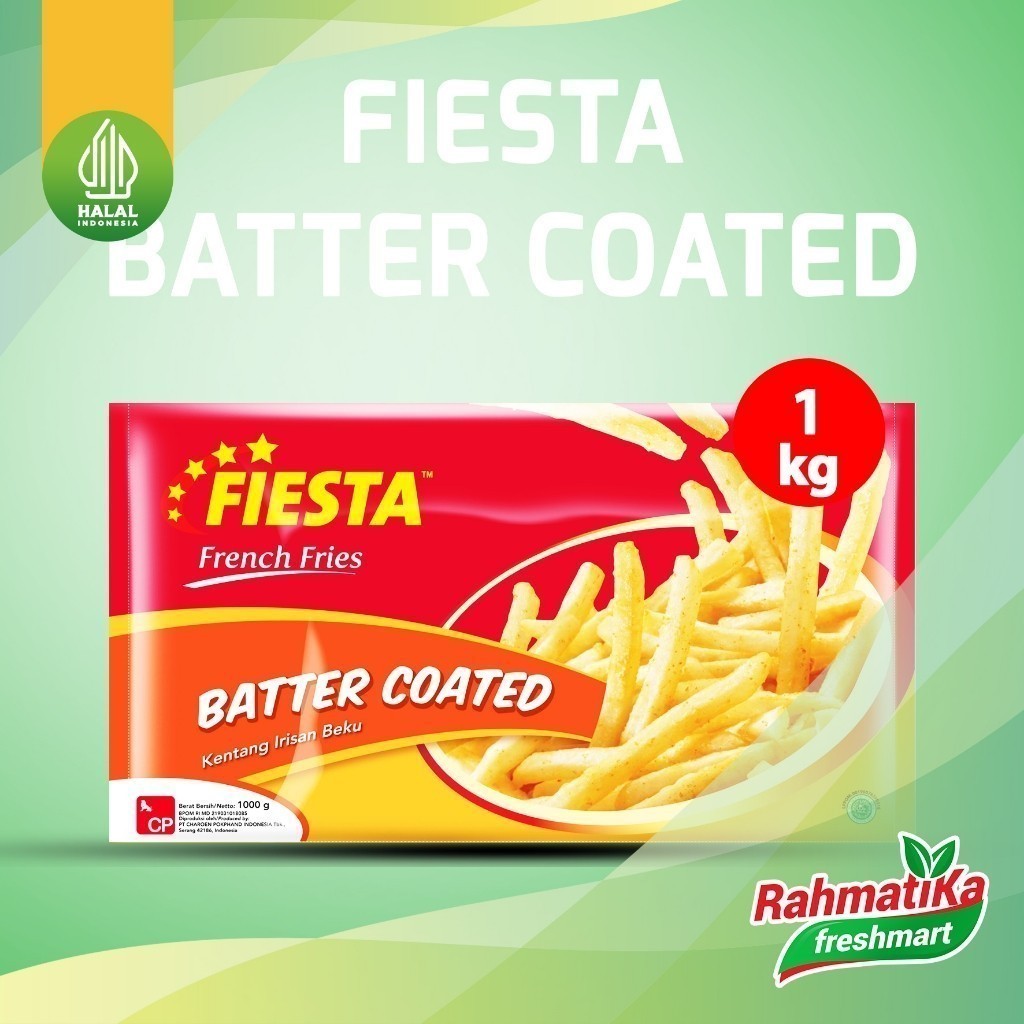 Jual Fiesta French Fries Batter Coated 1 Kg | Shopee Indonesia