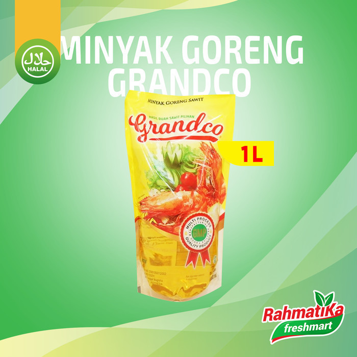 Jual Grandco Minyak Goreng Refill / Minyak Goreng Sawit 1 Liter ...