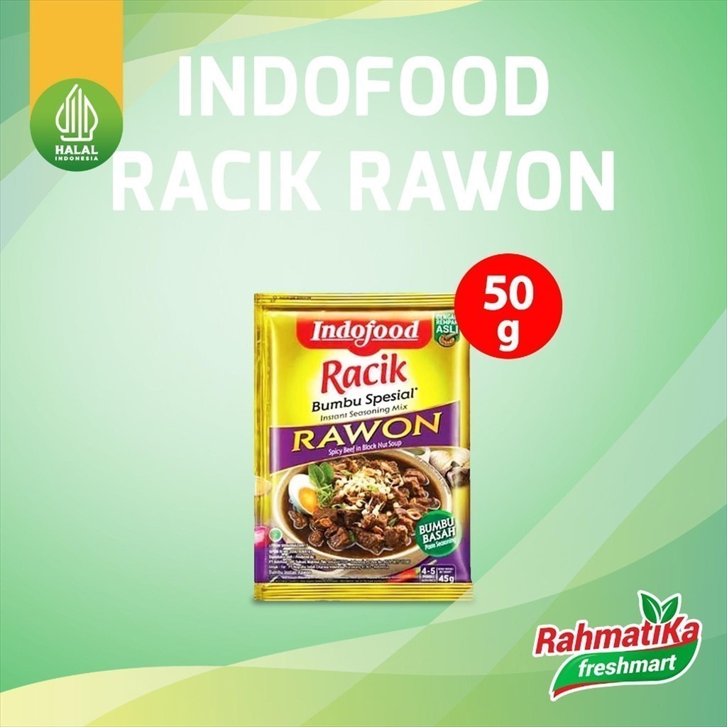 Jual Indofood Racik Bumbu Rawon 50 gram | Shopee Indonesia