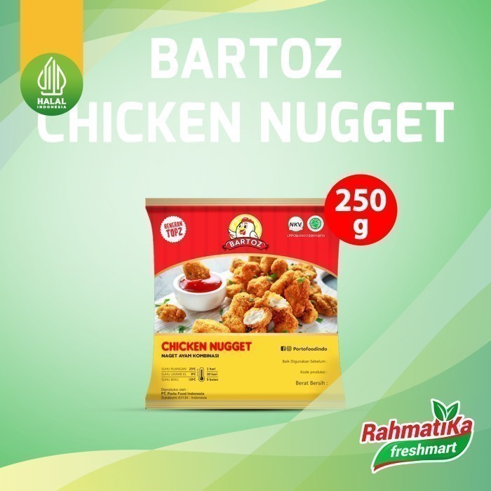 Jual Bartoz Chicken Nugget 250 gr | Shopee Indonesia